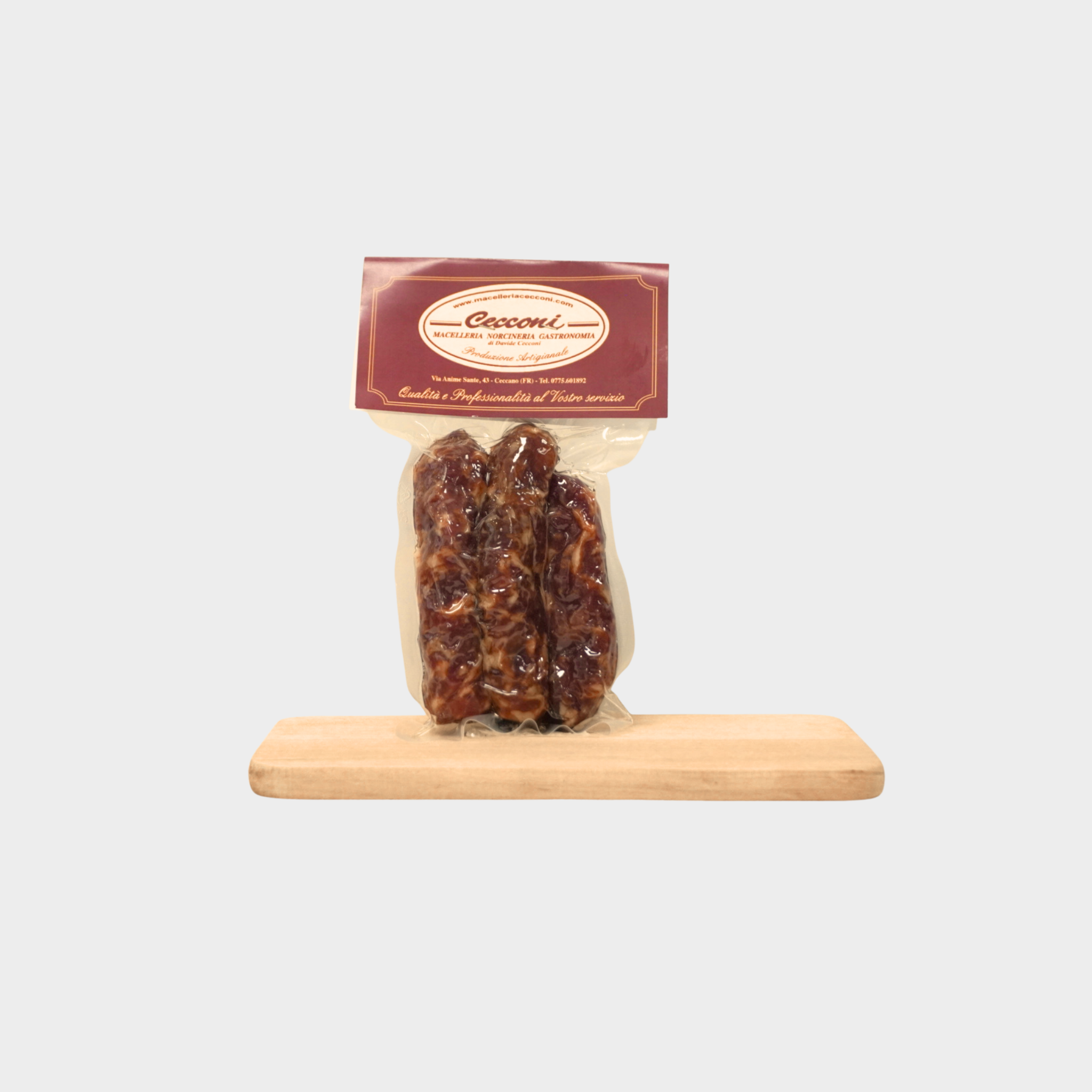 Salsiccia Ciociara Dolce – Macelleria Cecconi x Essenza Pisterzi